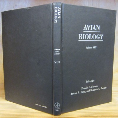 Avian Biology: Volume VIII (8) 9780122494086| eBay
