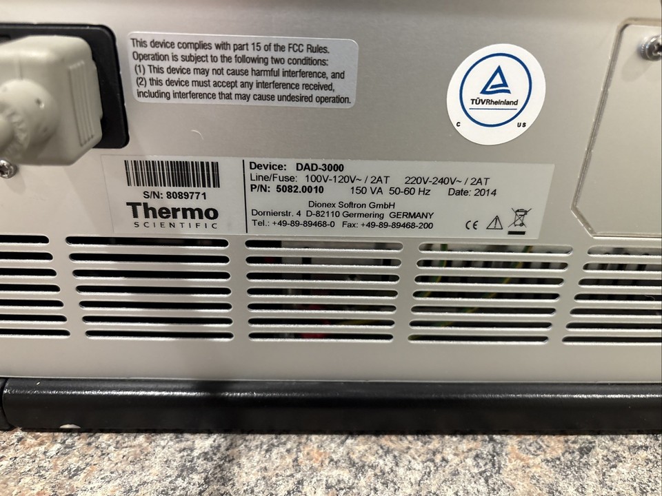 THERMO Dionex Ultimate 3000 Diode Array Detector DAD 3000 | eBay