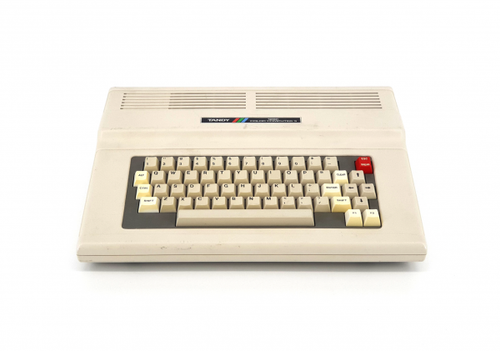 Radio Shack trs-80 color computer 2 with two games and two joysticks | eBay