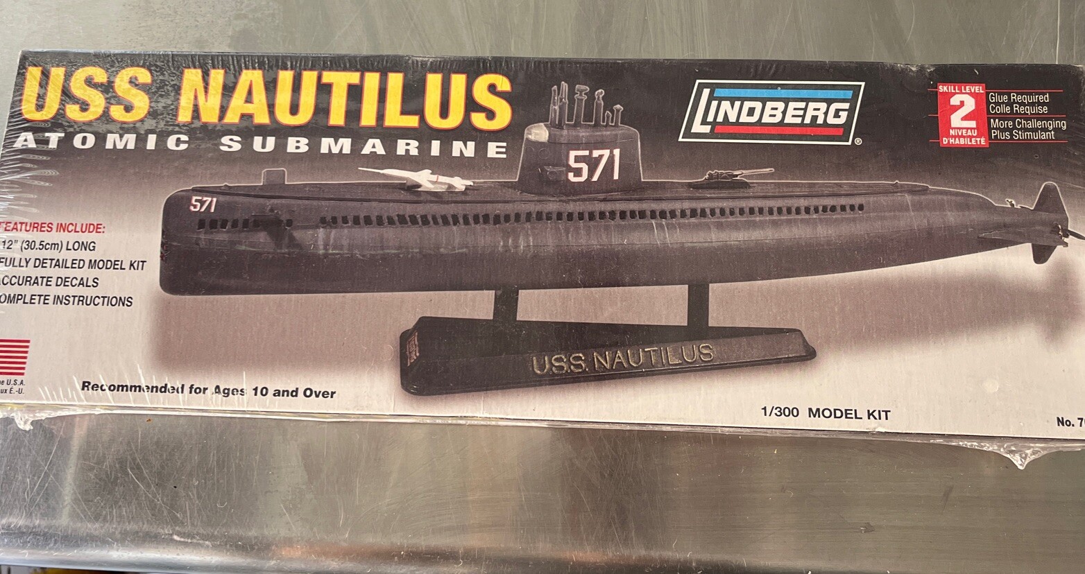 Lindberg USS Nautilus Atomic Submarine Model Kit 70884 NOB for sale ...