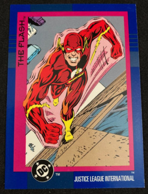 1993 DC Cosmic Teams - #45 - The Flash - Justice League International ...