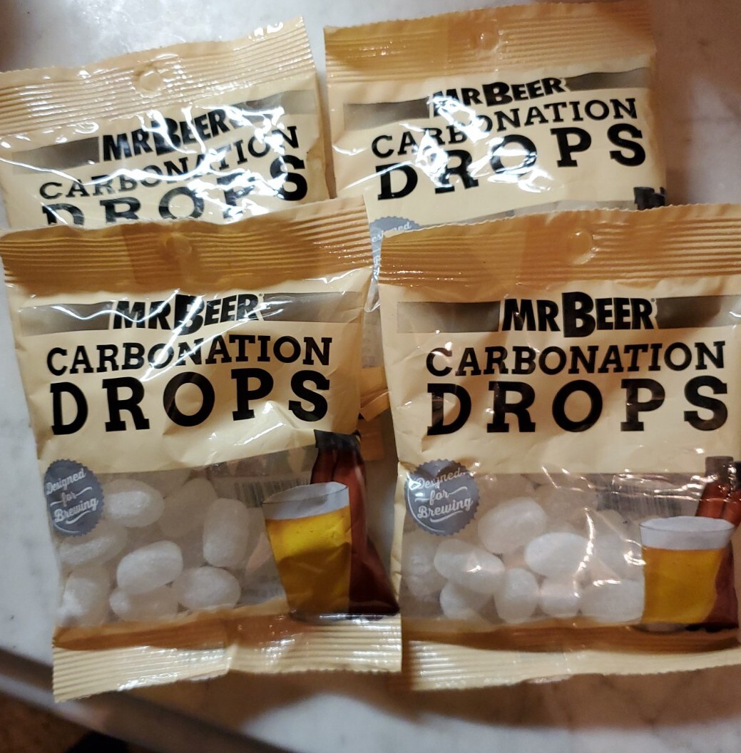 4 Pack of Mr. Beer Bottle CARBONATION DROPS Carb Drops 2.53 Oz | eBay