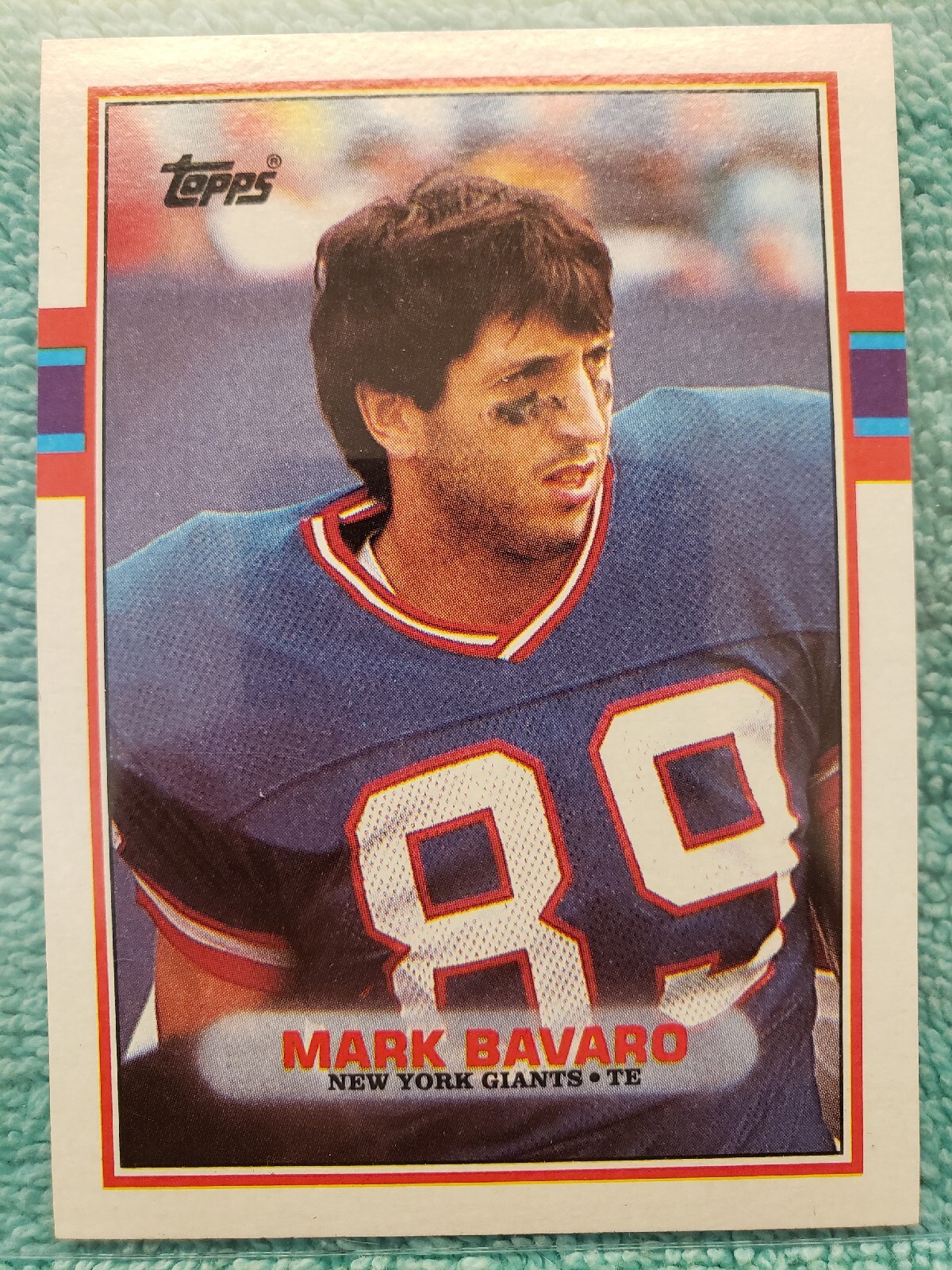 1989 Topps - #175 Mark Bavaro for sale online | eBay