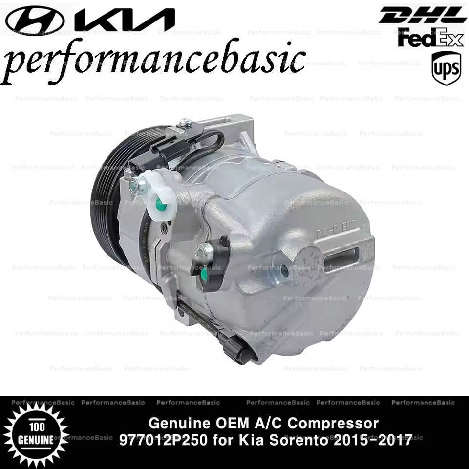 Genuine OEM A/C Compressor 977012P250 for Kia Sorento 2015-2017 | eBay