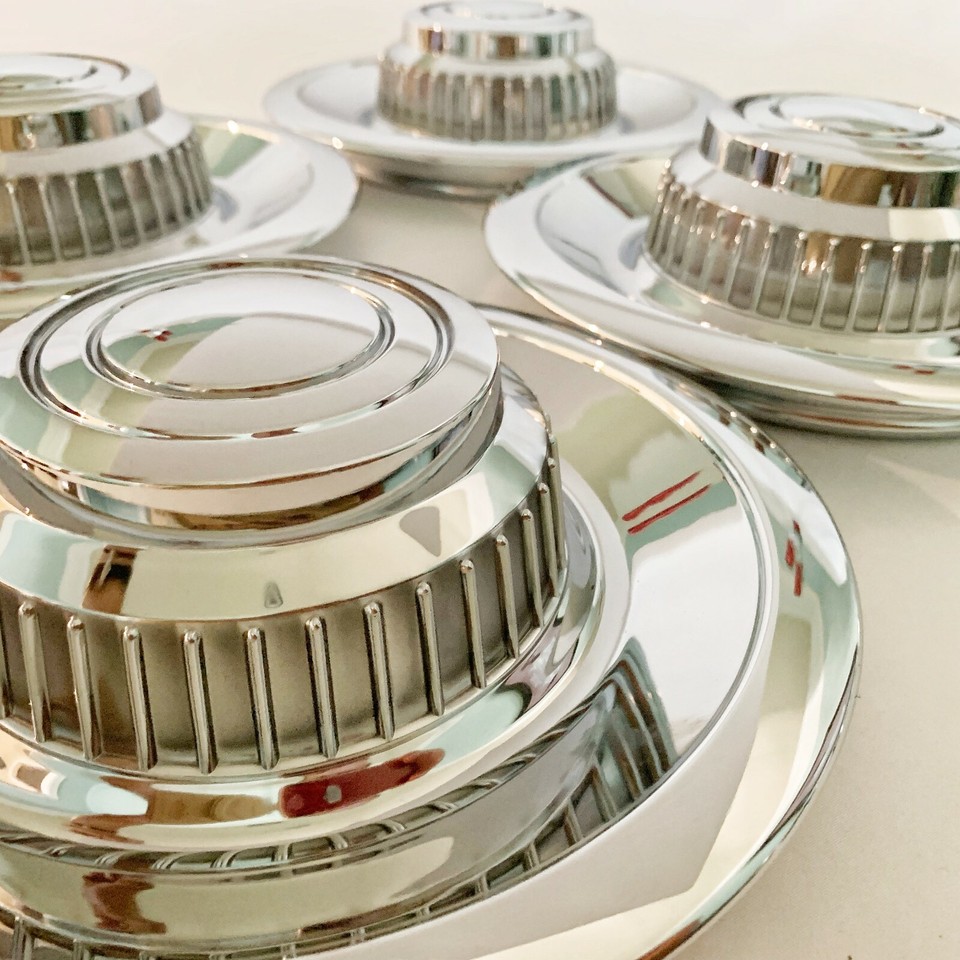Chevrolet Rally Wheel Center Hub Caps Stock Style (Shortened Height) X ...