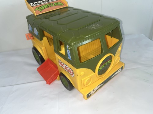 Vintage Teenage Mutant Ninja Turtles Pizza Party Bus Wagon *Incomplete ...