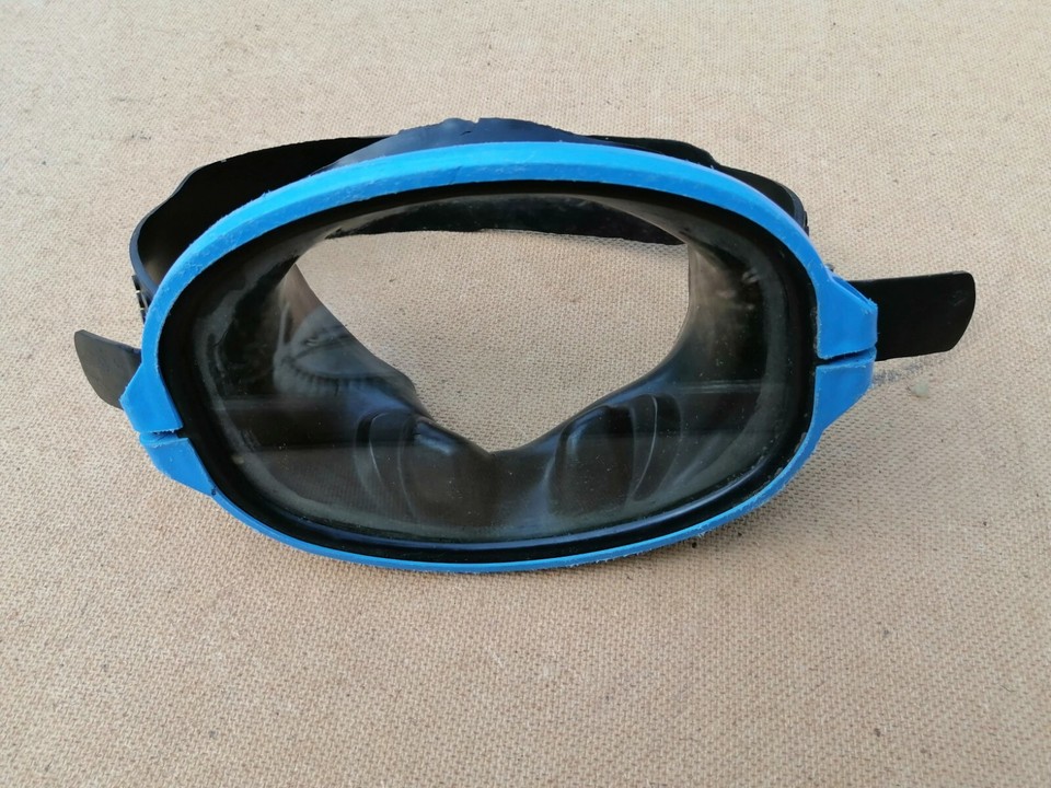 Vintage Scuba Snorkel Diving Mask Oval Lens | eBay