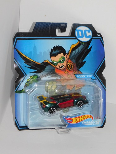 Hot Wheels Robin Car Batman DC Comics Character Car Gift Man Cave Toy ...