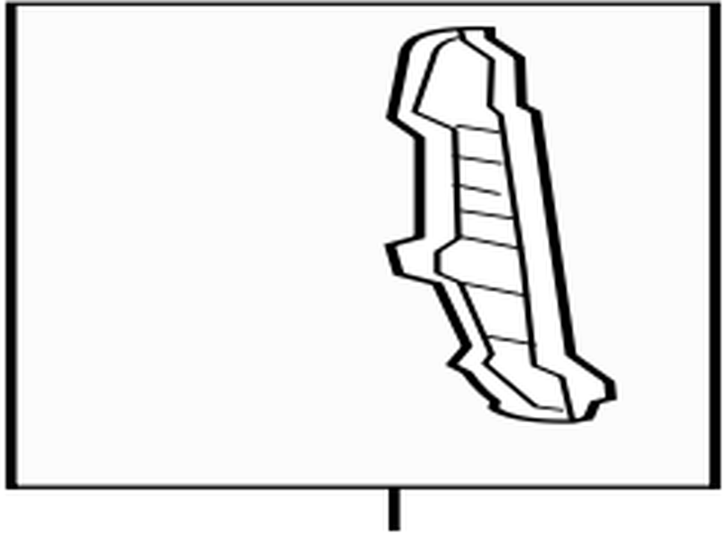 53883-48030 Toyota Seal, front fender, lh 5388348030, New Genuine OEM ...
