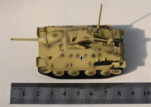 1/72 3R WWII German Jagdpanzer 38(t) Hetzer tank yellow livery ABS ...
