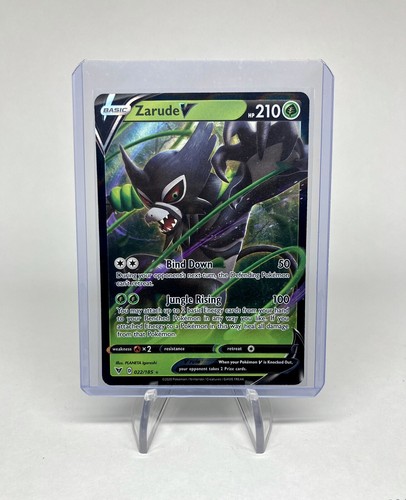 Zarude V 022/185 - Vivid Voltage Ultra Rare Pokemon Card - Near Mint | eBay
