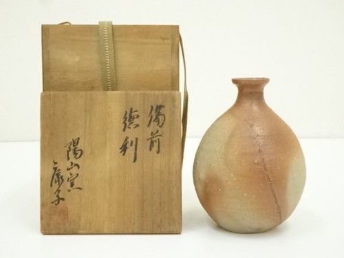 Yasuko Yoyama Bizen Ware Tokuri with Box, Made in Isesaki, | eBay
