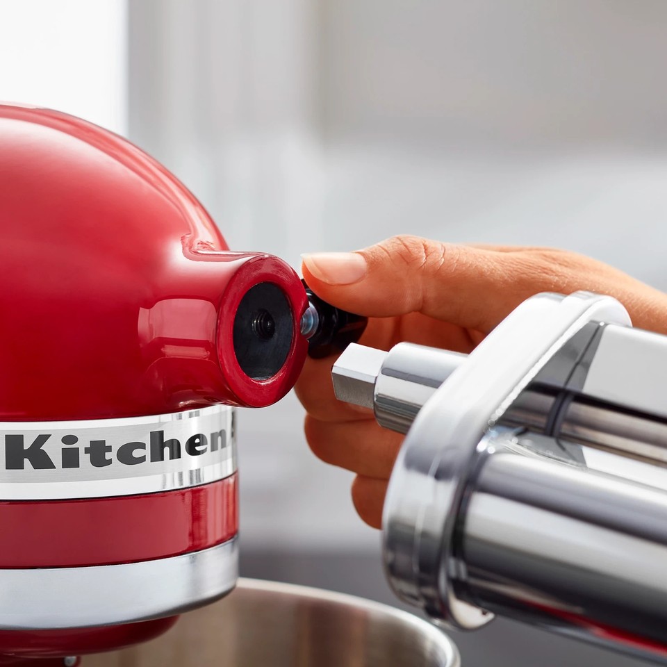 KitchenAid 5-piece Pasta Deluxe Set Attachment, Stainless Steel, NEW ...