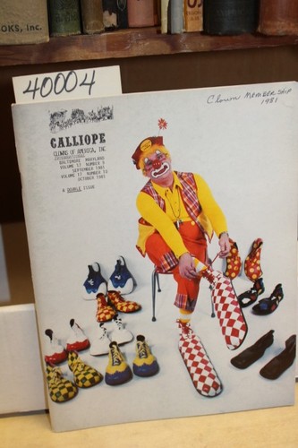 Sikorsky, Bert [Editor] Calliope: Clowns of America,... | eBay