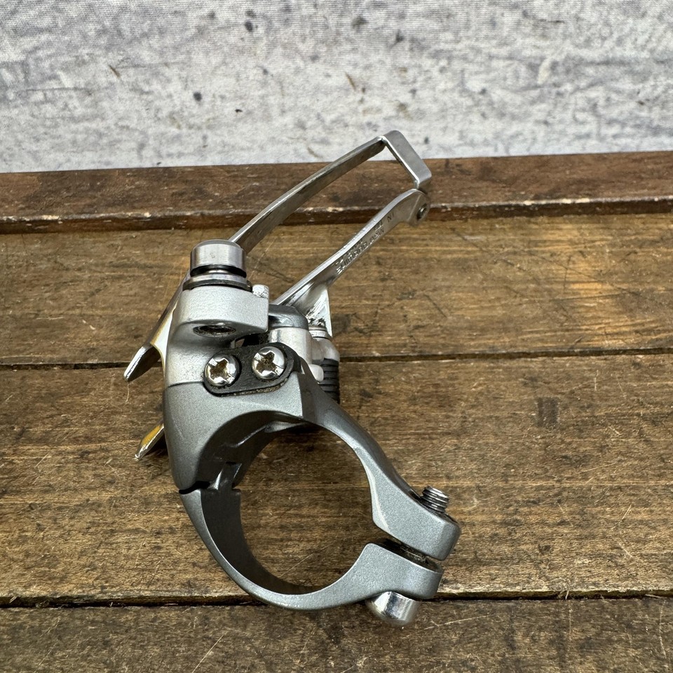 Vintage Shimano 600 Ultegra FD-6400 Front Derailleur Clamp-On Double 28 ...