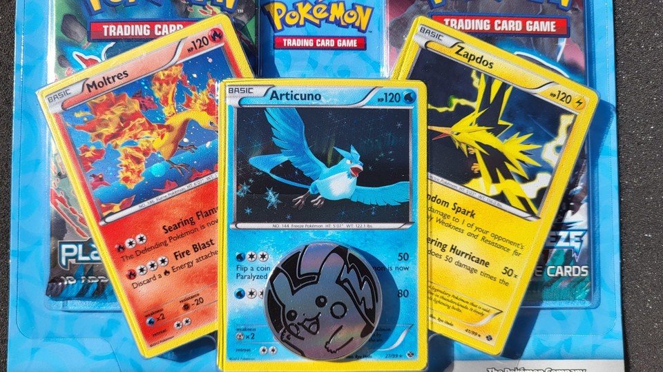 Pokemon Kanto 2-Pack Blister Plasma Freeze Plasma Storm Moltres ...