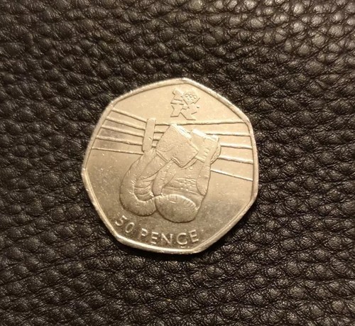 London Olympic Games 50p Collectors Coin Boxing 2011 Coin Hunt ...