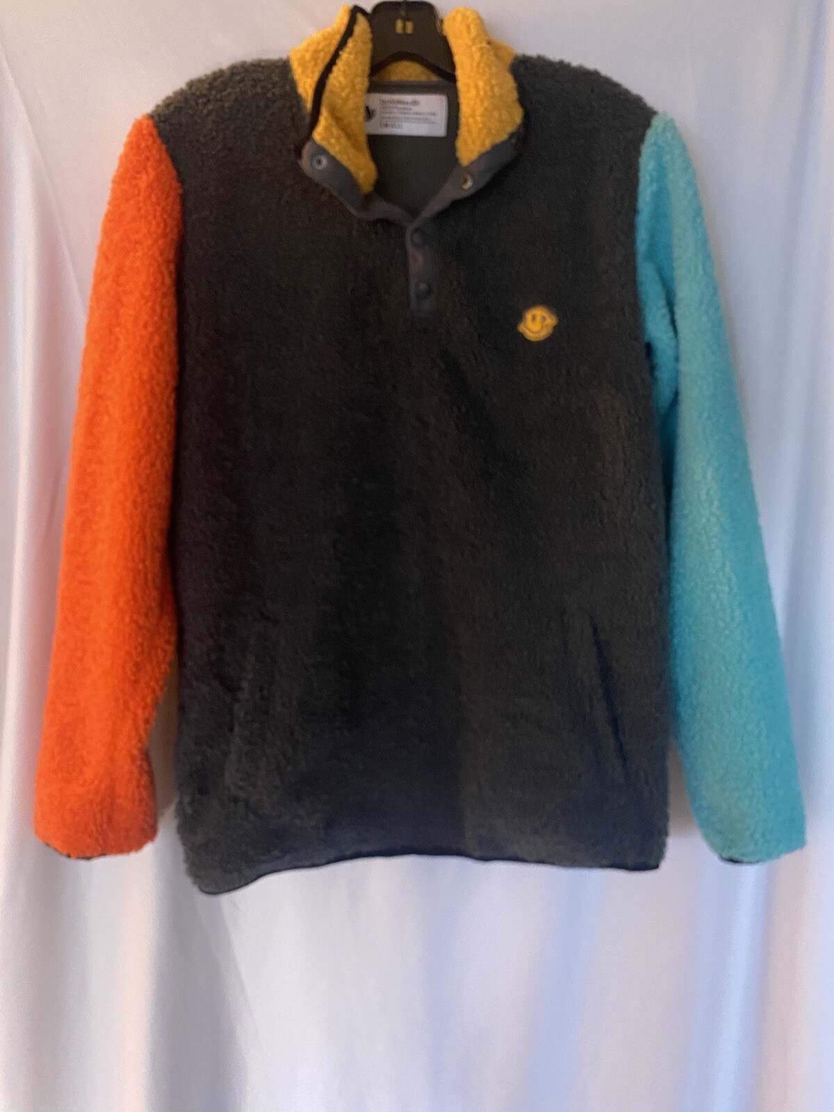 Dutch Bros Coffee Sherpa Fleece Pullover Sweater Size… - Gem