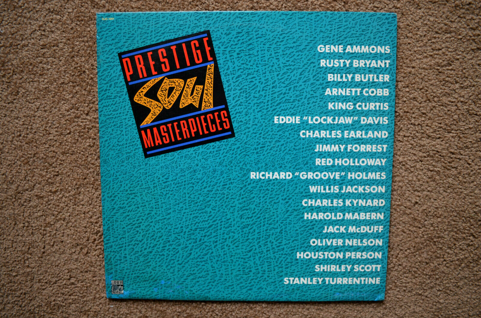 Prestige Soul Masterpieces LP on Prestige/Fantasy (OJC-1201), Vinyl ...