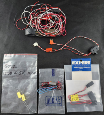 Vintage Lot Switches Resistors ACE & Expert Brands RC Model Airplane ...