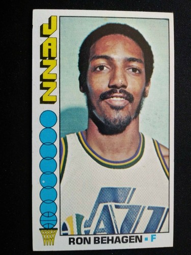 1976-77 Topps Basketball Card # 138 Ron Behagen - New Orleans Jazz | eBay
