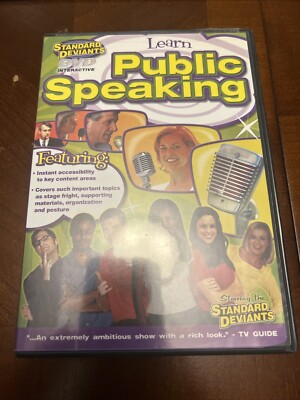 Public Speaking (DVD) 631865010028| eBay