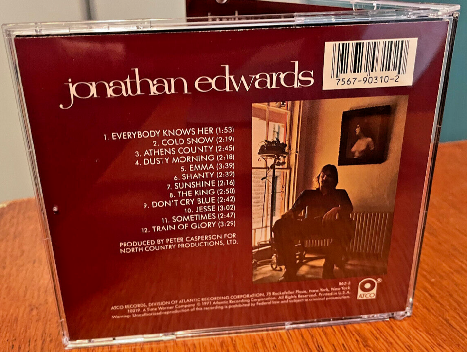 Jonathan Edwards CD ATCO | eBay