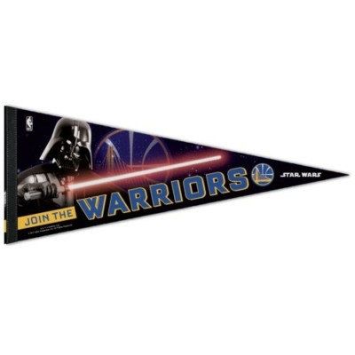 DARTH VADER STAR WARS GOLDEN STATE WARRIORS PREMIUM PENNANT 12"X30 ...