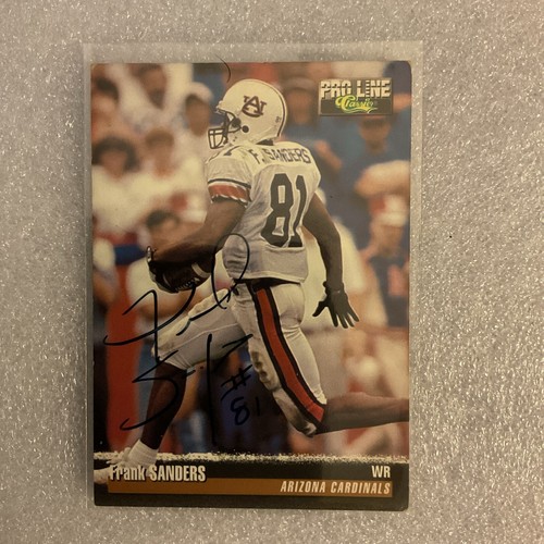 1995 Classic Pro Line Frank Sanders Card #357 Rookie RC | eBay