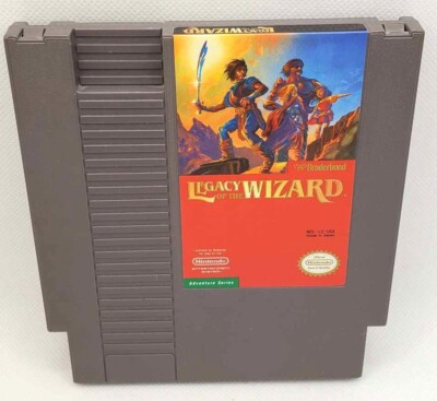 (1989 NES) *Legacy of the Wizard* Nintendo Video Game -Play Tested ...