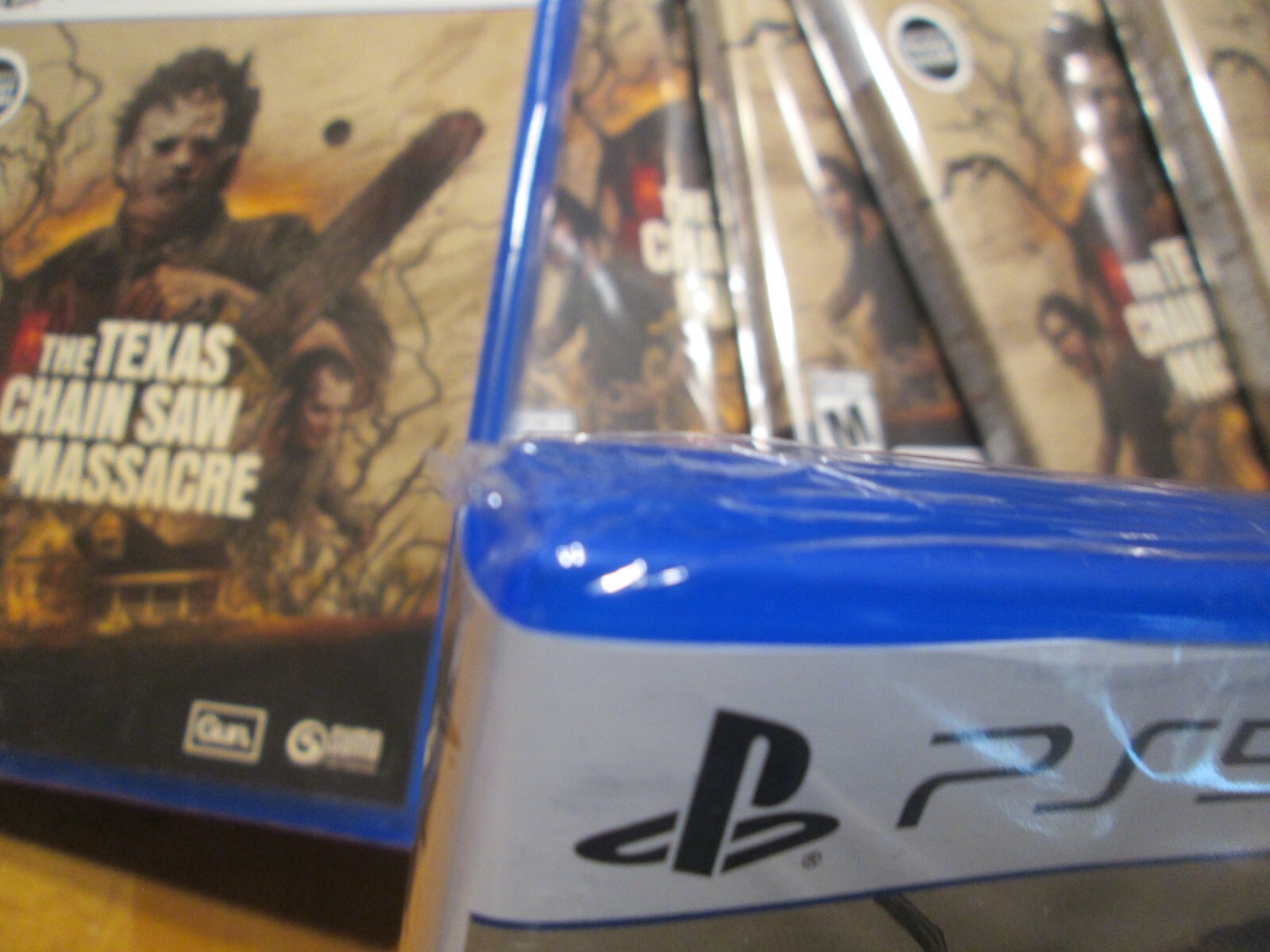 THE TEXAS CHAIN SAW MASSACRE PS5 PLAYSTATION 5 US LAUNCH EDITION POSTER ...