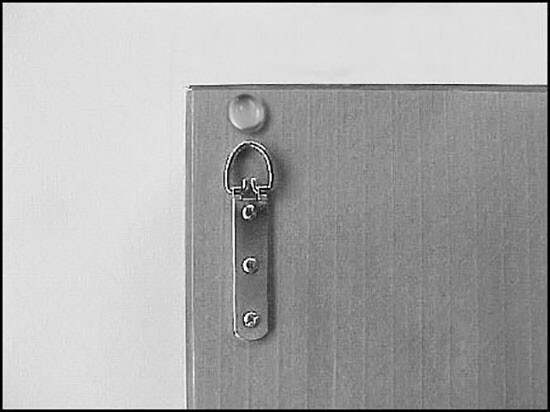 4 Self Adhesive Picture Frame stabilizer Wall Bumpers spacers Hanging ...