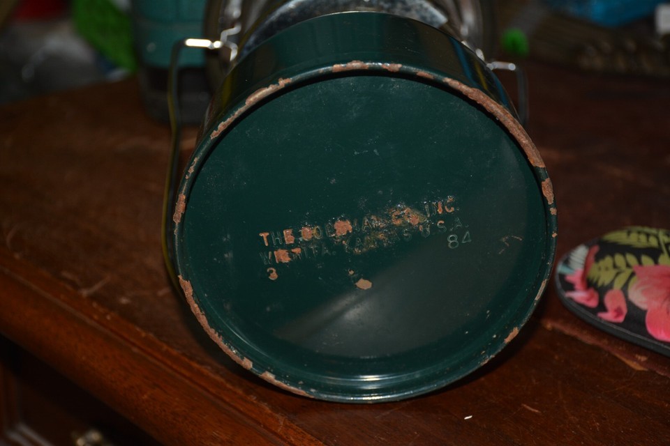 VINTAGE 1984 COLEMAN 286 CL1 LANTERN WITH HARD PLASTIC CASE GREAT SHAPE ...