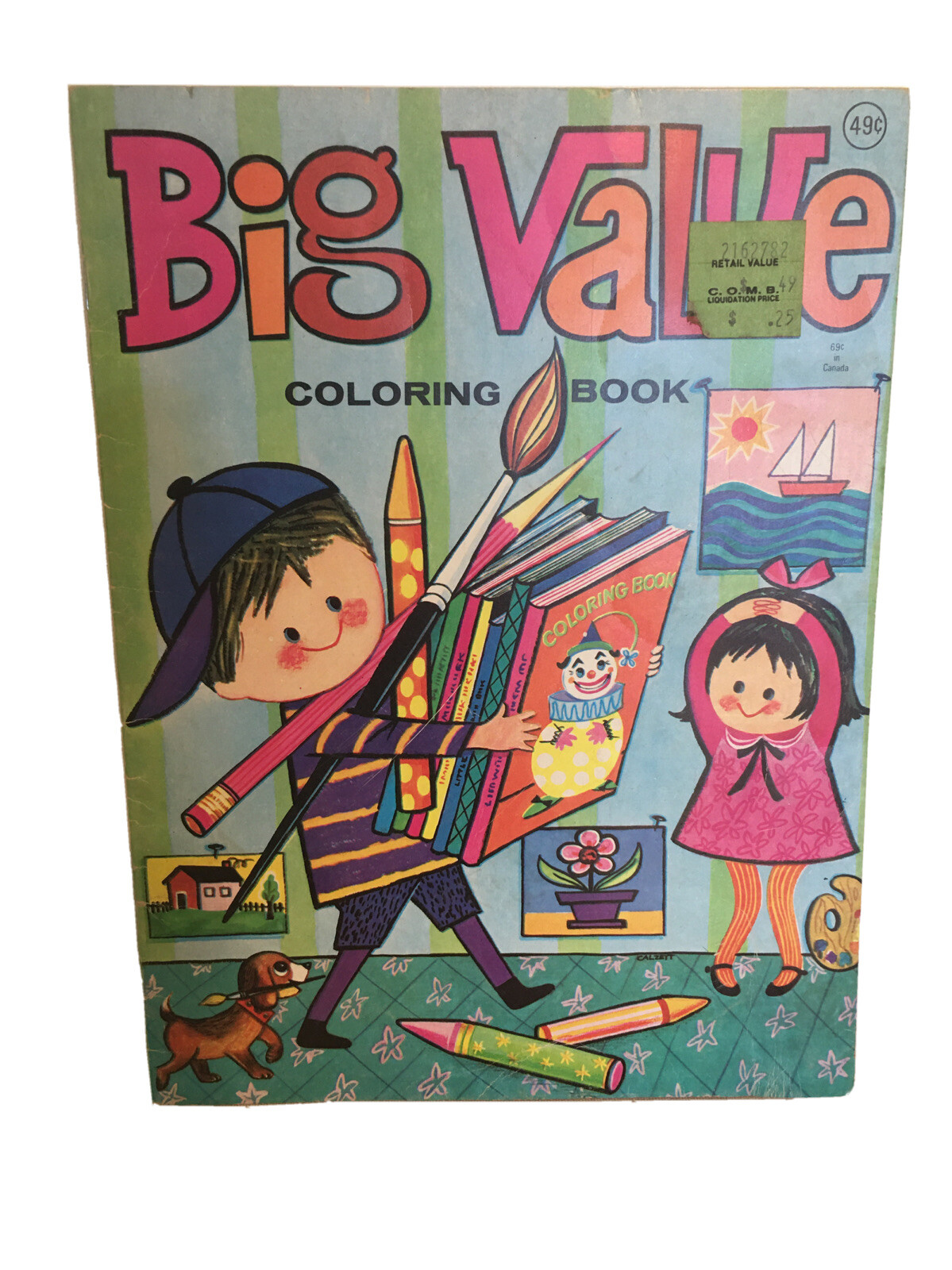 1975 Big Value Coloring Book By Playmore | eBay