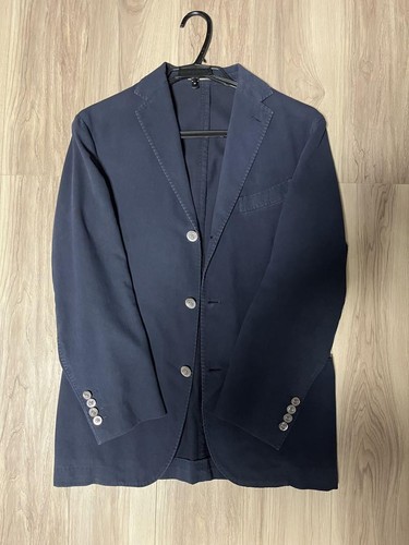 BOGLIOLI Suit Coat Navy Set Up Shell Button | eBay