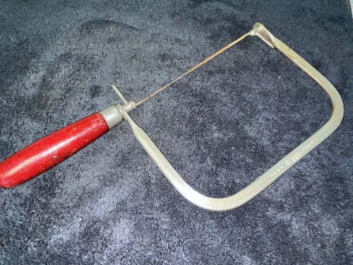 Dunlap Wood Handle Coping Saw Hacksaw - Vintage | eBay