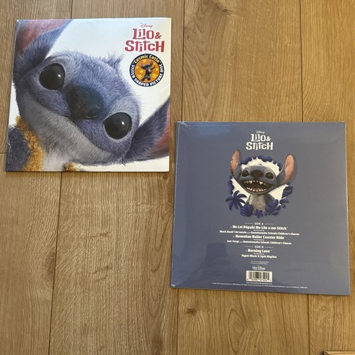 Lilo & Stitch Limited Edition Die Cut Picture Disc 10" Vinyl Single NEW ...