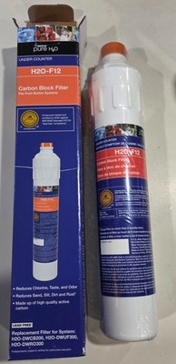 NEW Watts Pure H2O-F12 Under Counter Sink Carbon Block Replacement ...