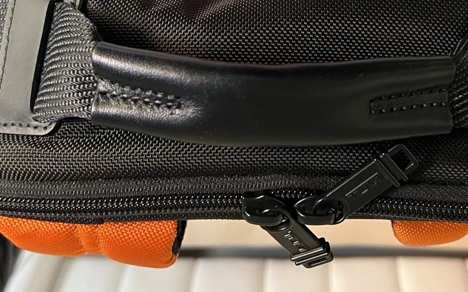 Tumi Alpha Bravo Essential Backpack Orange Travel Essential Business ...