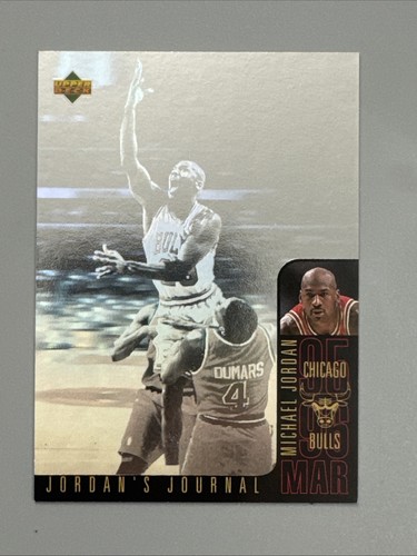 1996-97 COLLECTOR'S CHOICE "MICHAEL JORDAN" J5 Jordan's Journal ...
