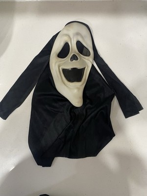 Vintage Scream Ghost Face Mask Smiley Easter Unlimited C Smiling w ...