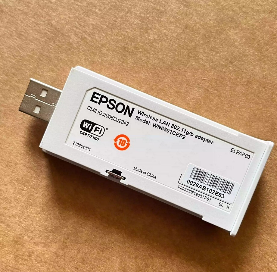 For EPSON ELPAP03 WN6501CEP WIRELESS LAN 802.11A/B/G PROJECTOR ADAPTER ...