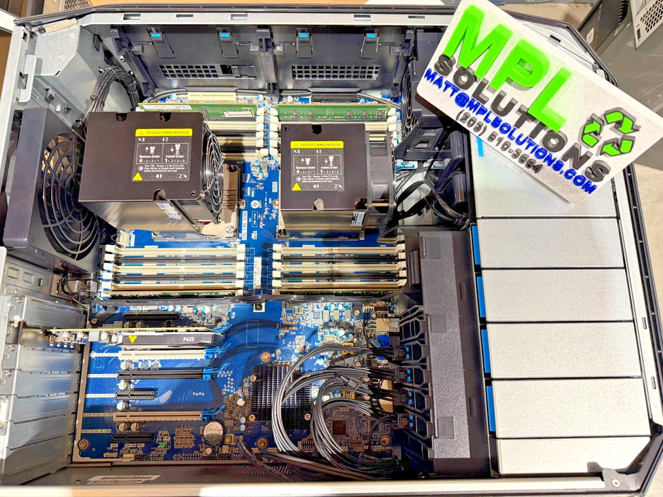 HP Z8 G4 Workstation Desktop Dual XEON Silver 4112-32GB MEM, NVIDIA ...