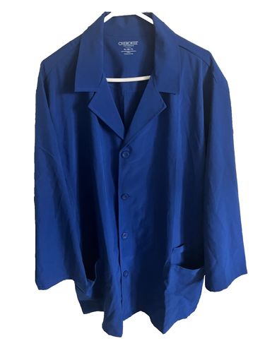 Lot of 3 pre-owned, Cherokee Uniform Smock with CollaR, XL Button-Up ...
