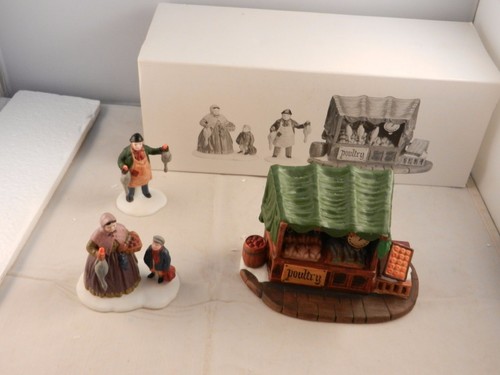 VINTAGE DEPARTMENT 56 HERITAGE VILLAGE COLLECTION - POULTRY MARKET ...