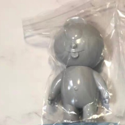 Cometdebris Tofu Kid Grey Pigment Body Limited Sofubi Vinyl Figure ...