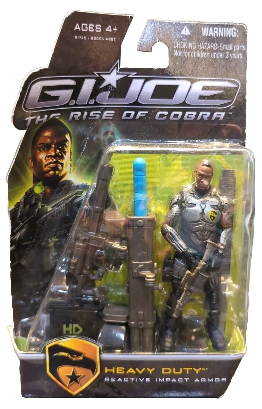 2009 Hasbro G.I. Joe Rise Of Cobra Heavy Duty Action Figure NEW 91728 ...