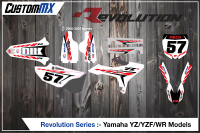 Yamaha Graphics Kit: Fit YZ YZF WR WRF 85 125 250 450 426 & All Restyle ...