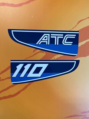 1982 Honda ATC110 ATC 110 82 Rear Fender Decals H318 | eBay