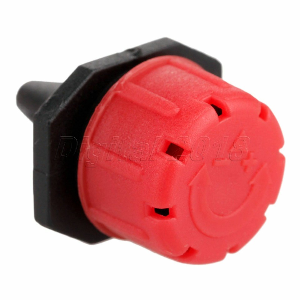 50/100 x Garden Irrigation Water Flow Drip Emitter Head Sprinkler Micro ...
